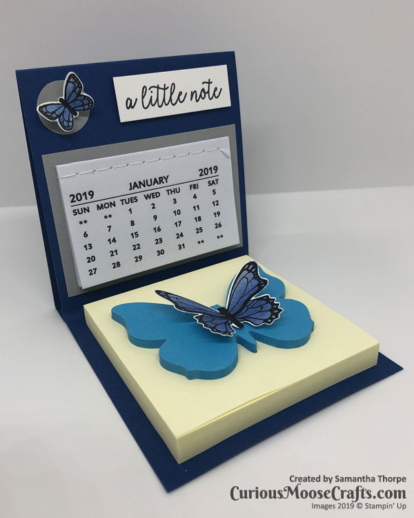Butterfly Gala Desk Calendar – Curious Moose Crafts