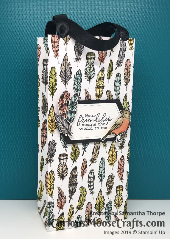 Angelina’s Gift Bag – Mini Wine Bag! – Curious Moose Crafts