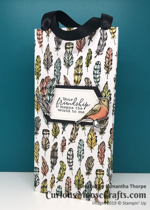 Angelina’s Gift Bag – Mini Wine Bag! – Curious Moose Crafts