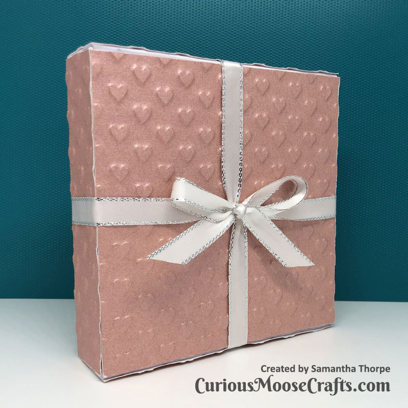 Wedding Shadow Box Card – Curious Moose Crafts