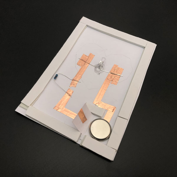 Light Up ‘Modern Heart’ Card – Curious Moose Crafts