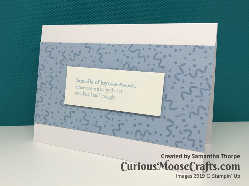 Praiseworthy Prose #simplestamping – Curious Moose Crafts