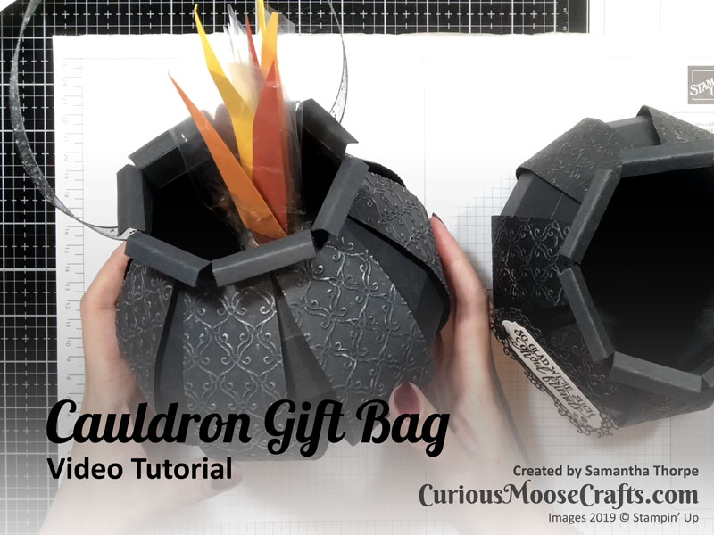 Cauldron Gift Bag Tutorial – Curious Moose Crafts