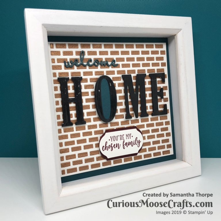 Interchangeable Welcome Home Frame – Curious Moose Crafts