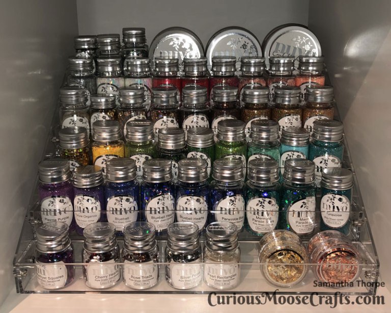 40th Rainbow Shaker Card – Curious Moose Crafts