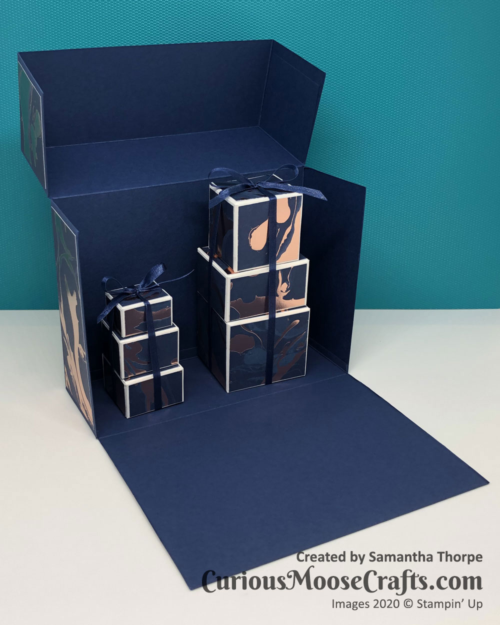 Everything is Rosy: Flip Top Box of Boxes – Curious Moose Crafts