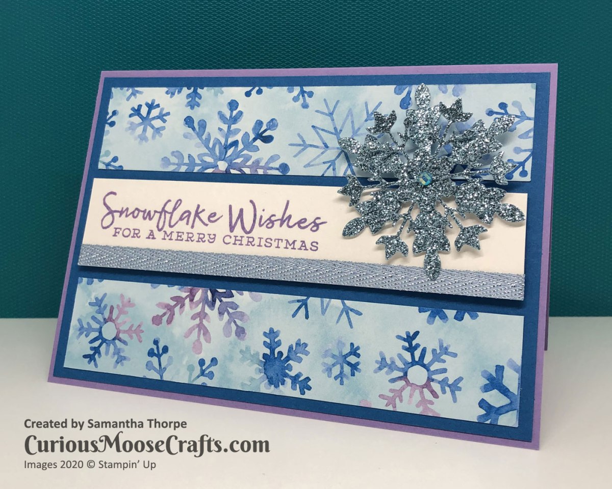 Snowflake Splendor Week – Day 1 – Curious Moose Crafts