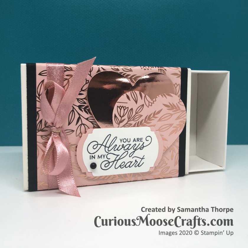 Love You Always Treat Box and Card – Curious Moose Crafts