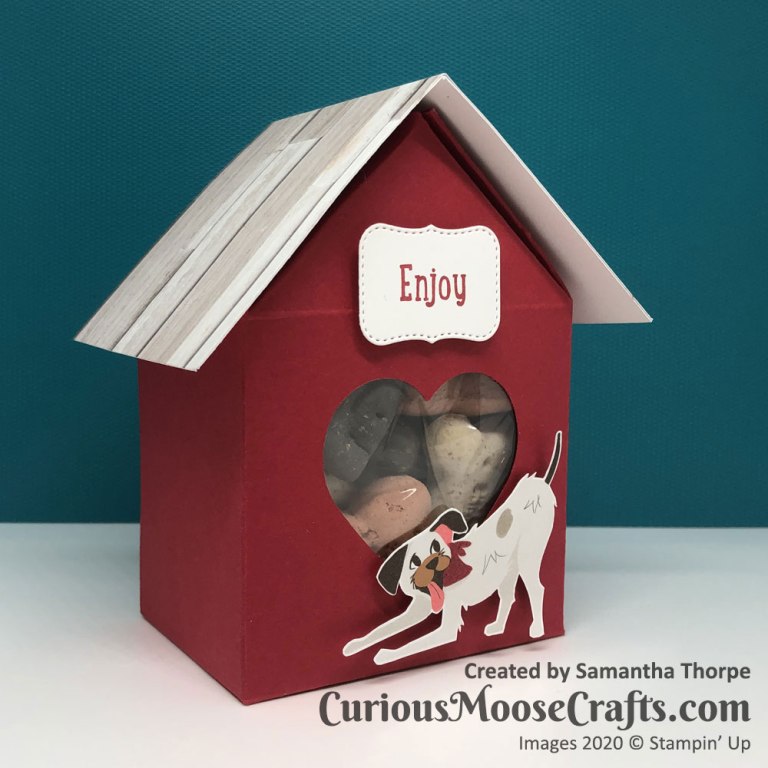 Dog House Treat Box with Instructions – Curious Moose Crafts