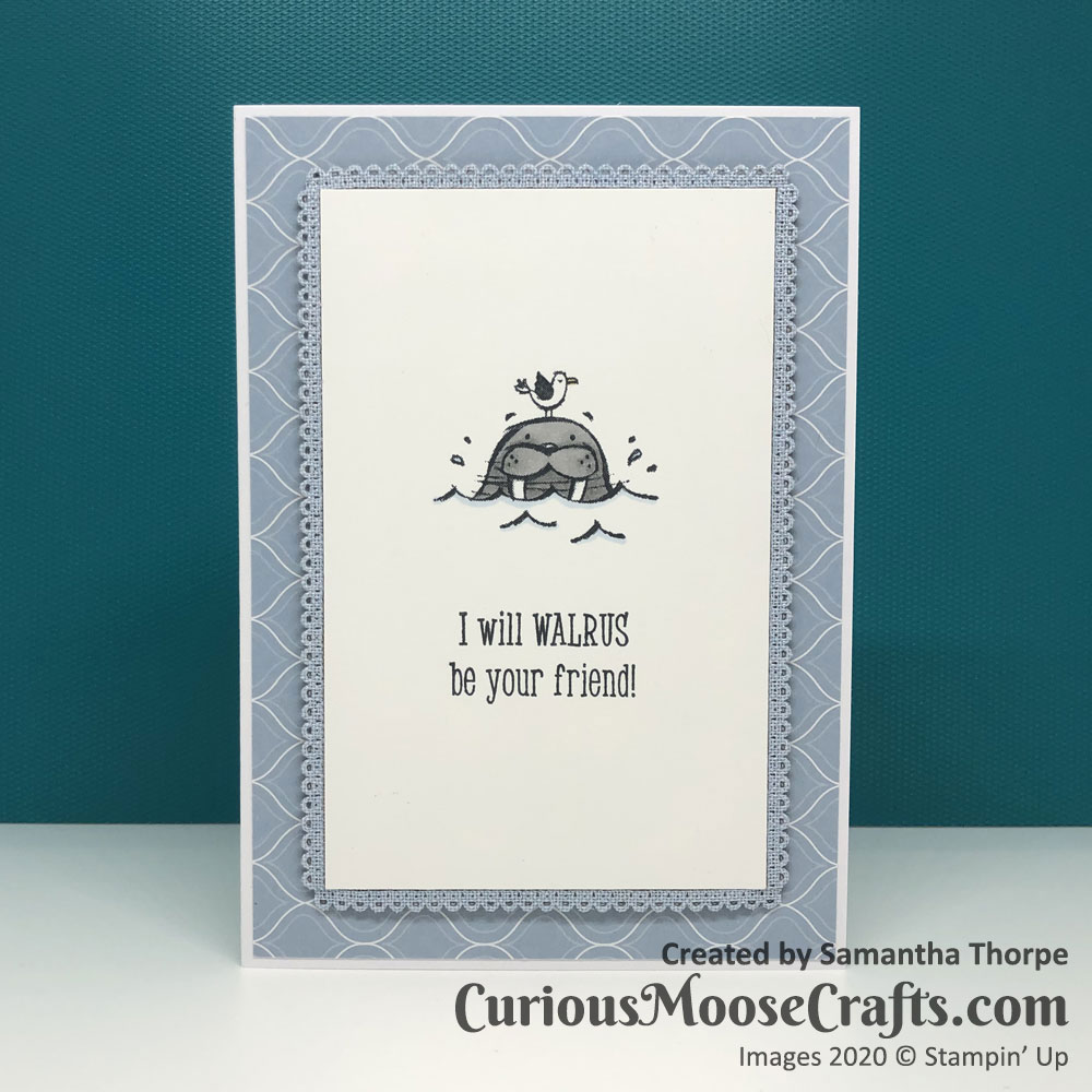 I will walrus be your friend Laura! – Curious Moose Crafts