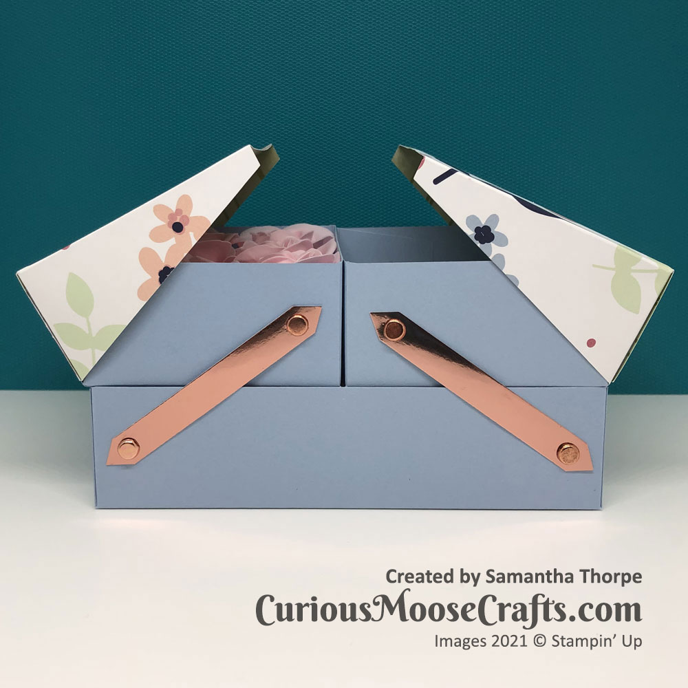 Sewing Box Card and Gift Box Combo – Curious Moose Crafts