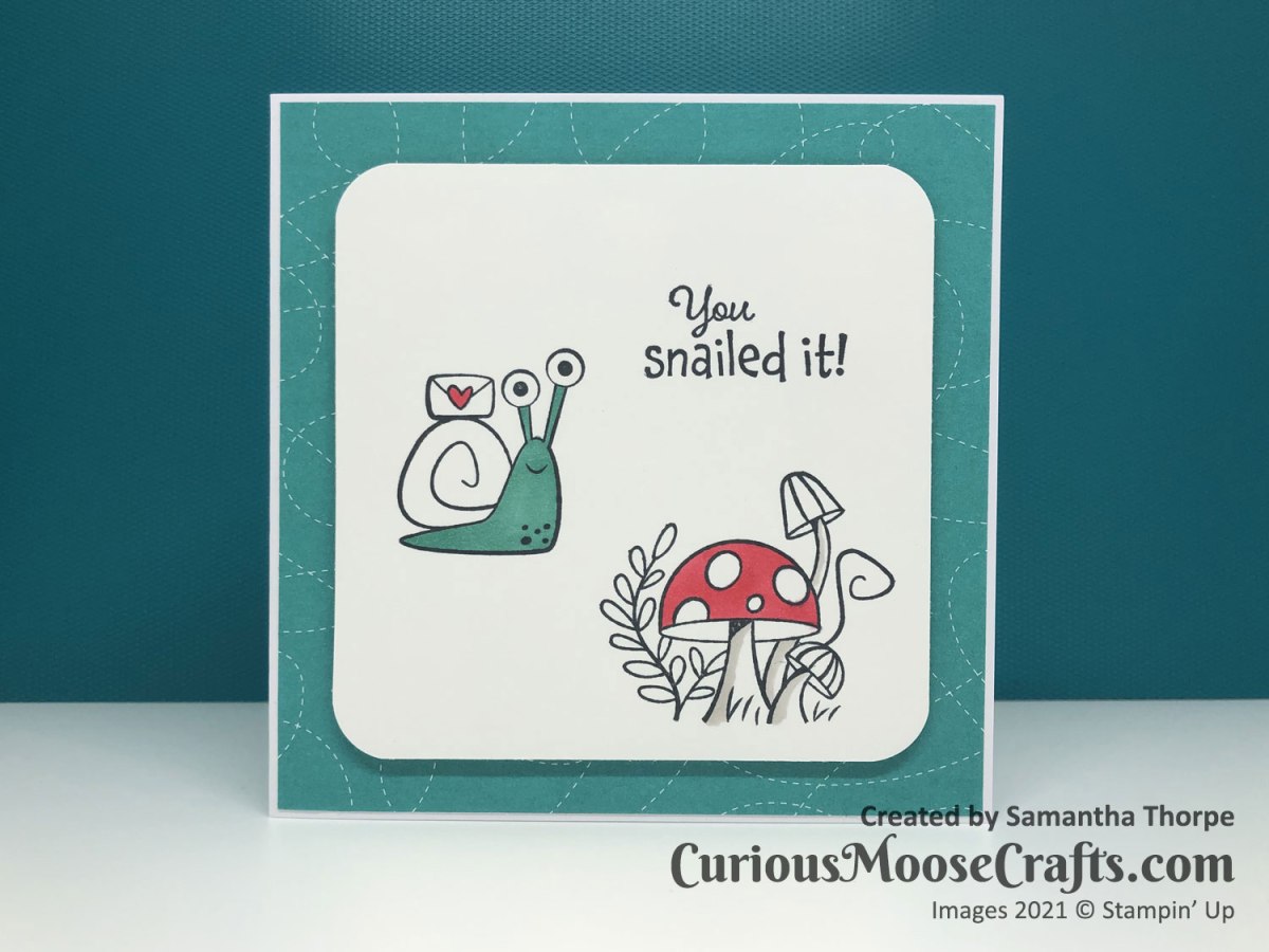 Snail Mail #SimpleStamping – Curious Moose Crafts