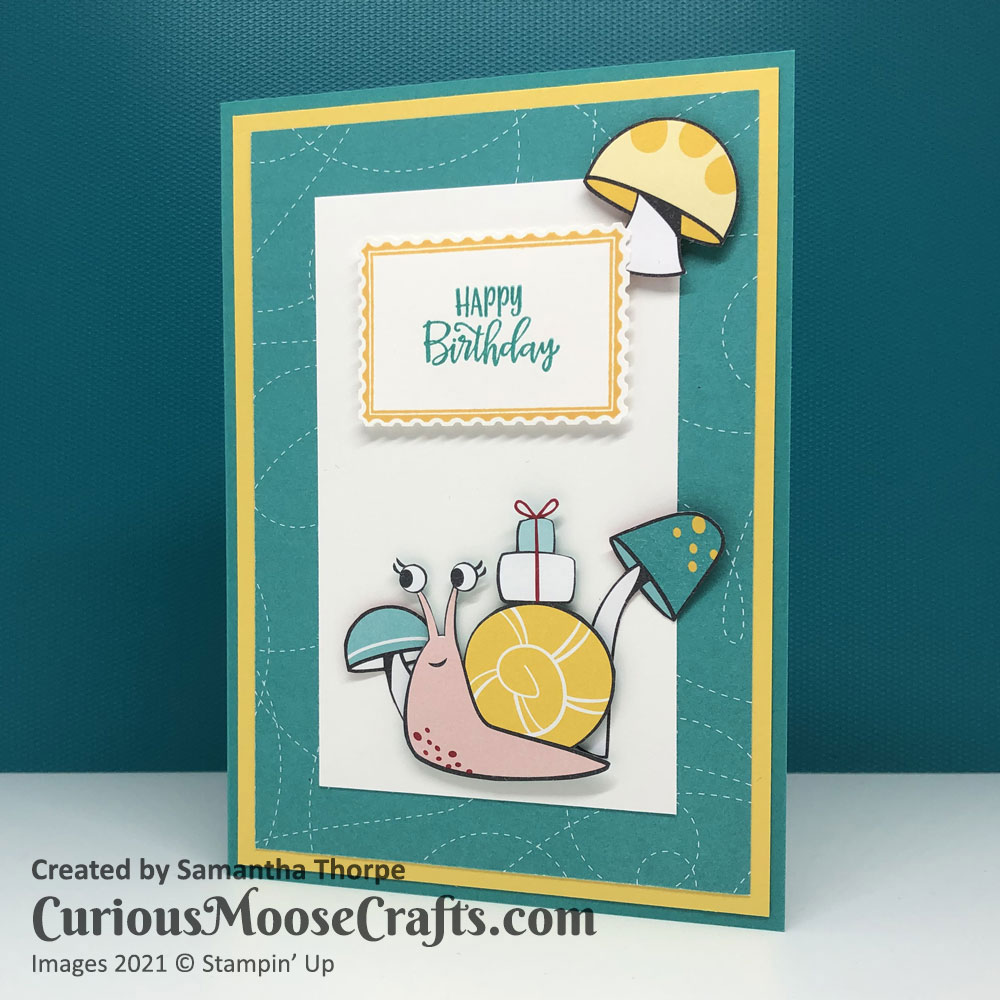 Snail Mail Birthday Cards – Curious Moose Crafts
