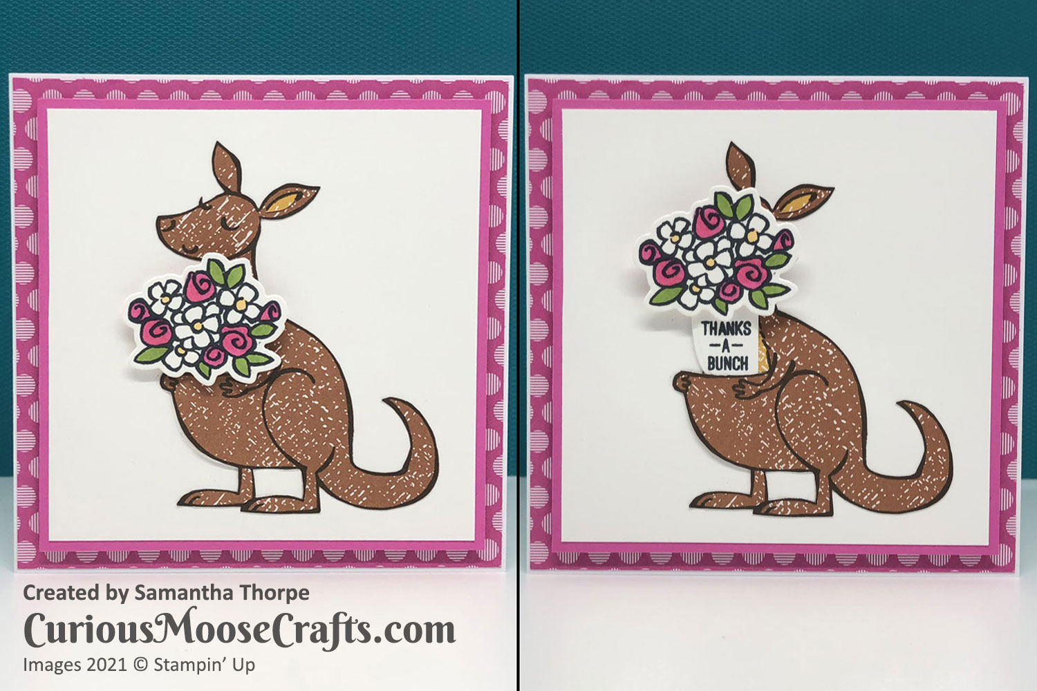 Kangaroo and Company Interactive Thank You Card – Curious Moose Crafts