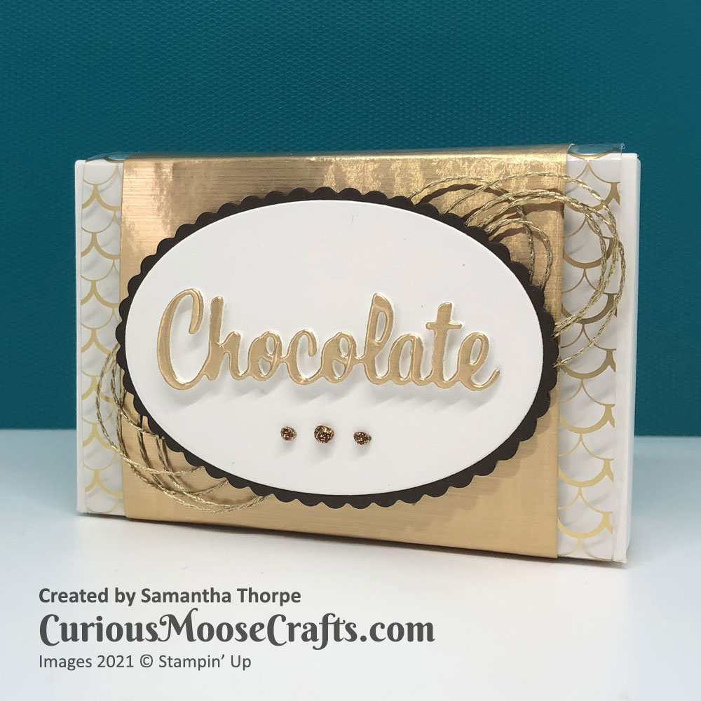 Metallic Chocolate Treat Boxes – Curious Moose Crafts