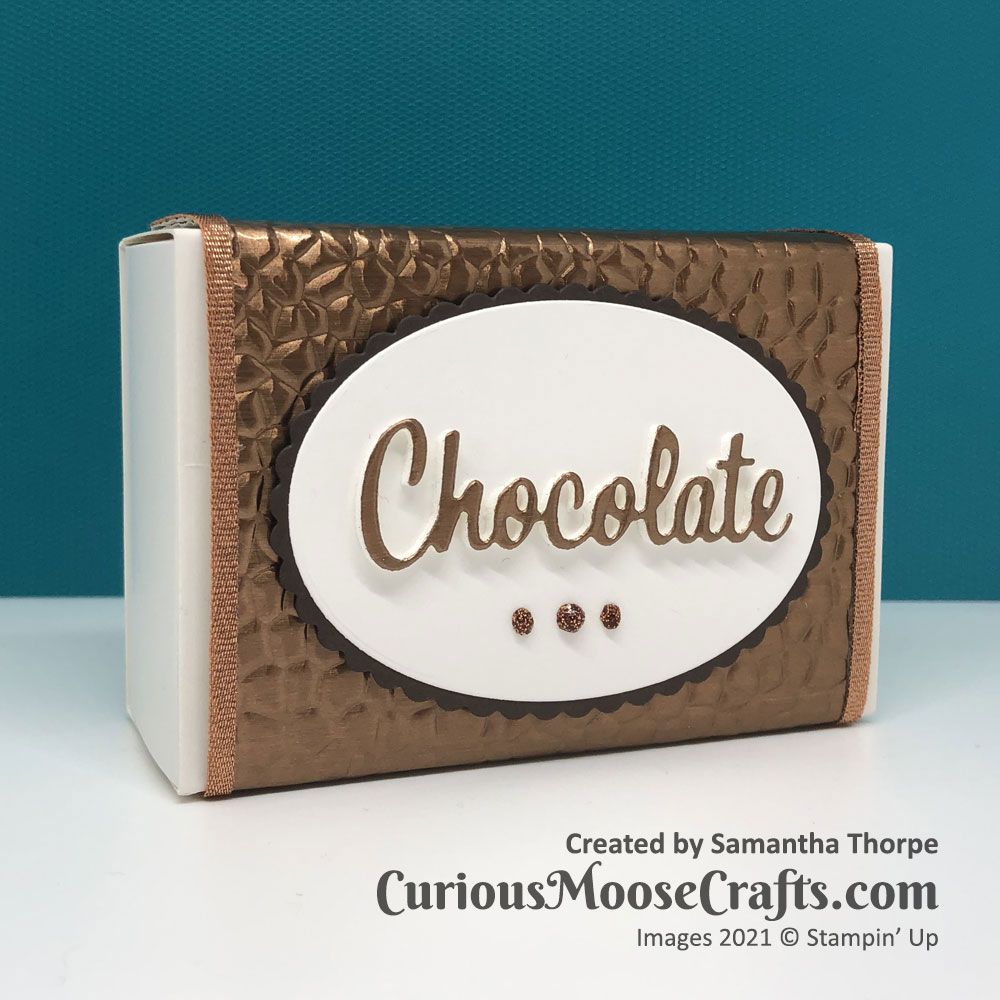 Metallic Chocolate Treat Boxes – Curious Moose Crafts