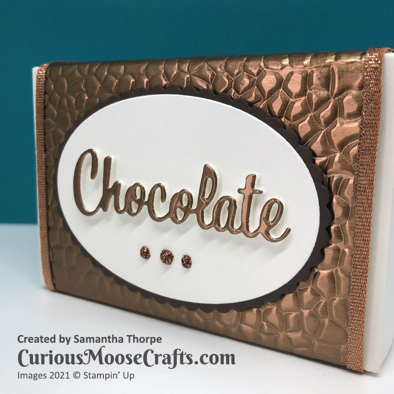 Metallic Chocolate Treat Boxes – Curious Moose Crafts