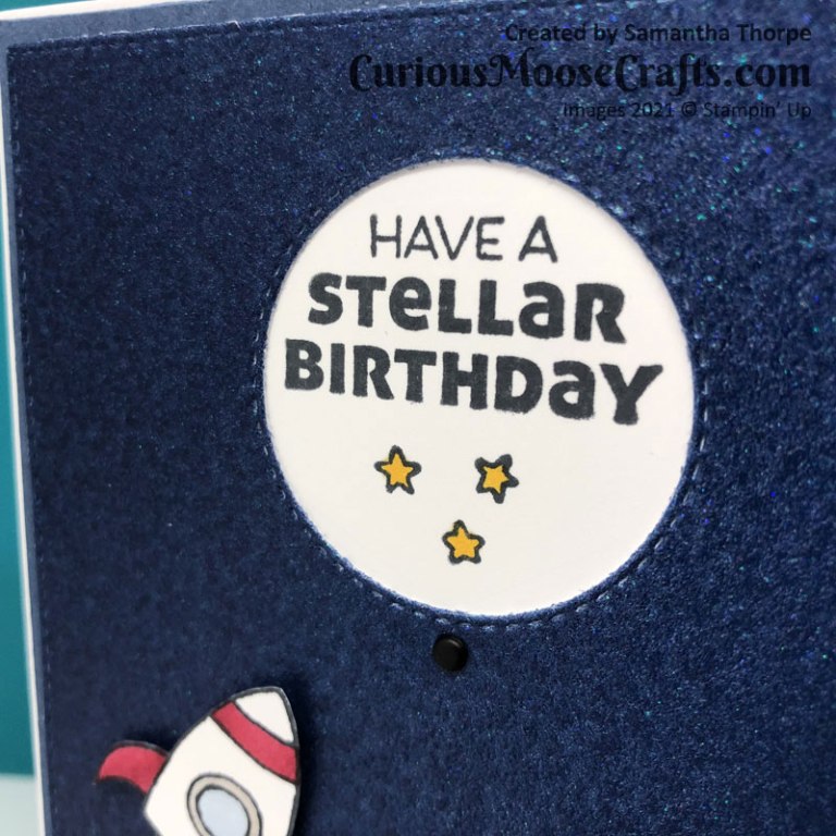 Stellar Birthday Interactive Reveal Wheel Card – Curious Moose Crafts