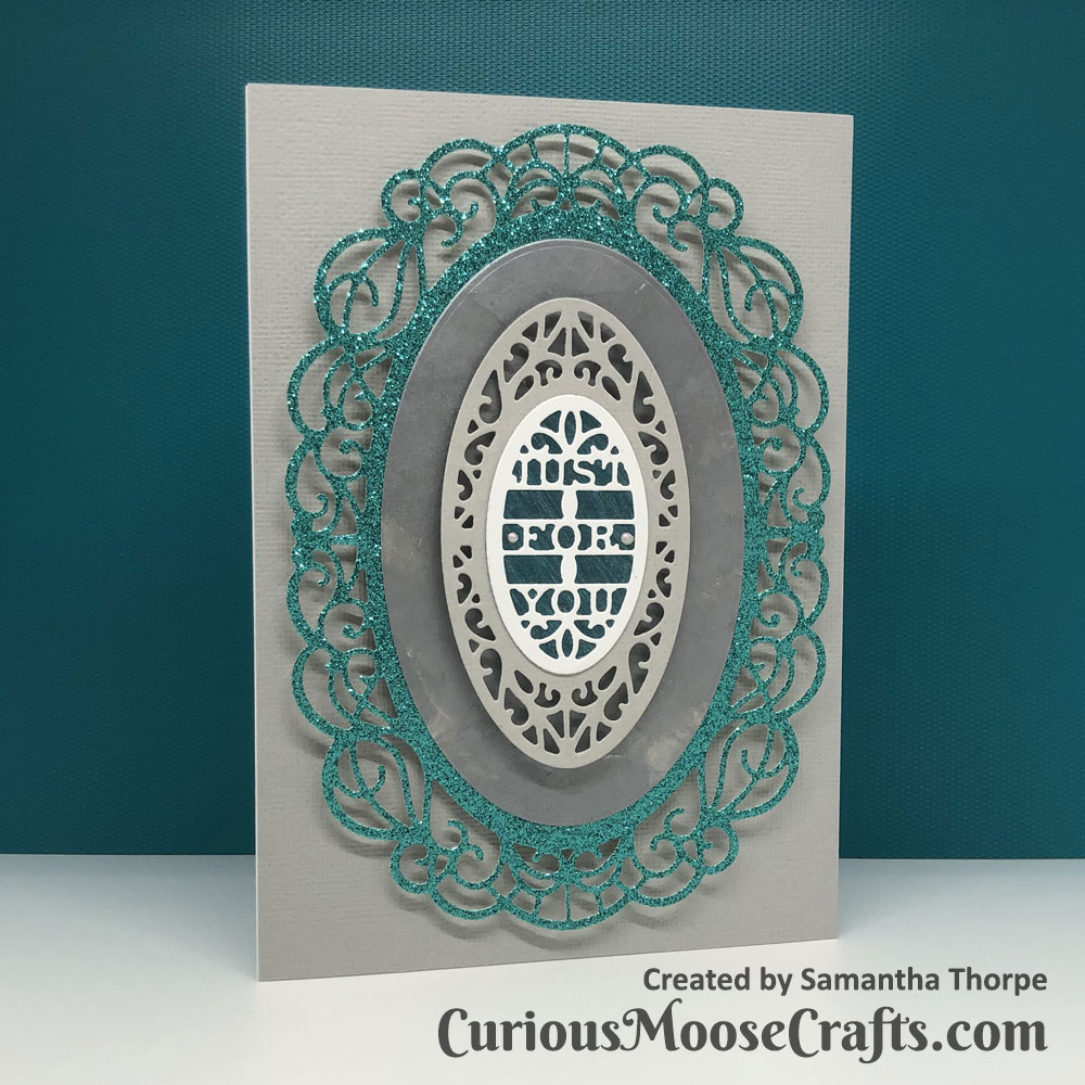 Tonic Craft Kit 43 Turquoise Card – Curious Moose Crafts