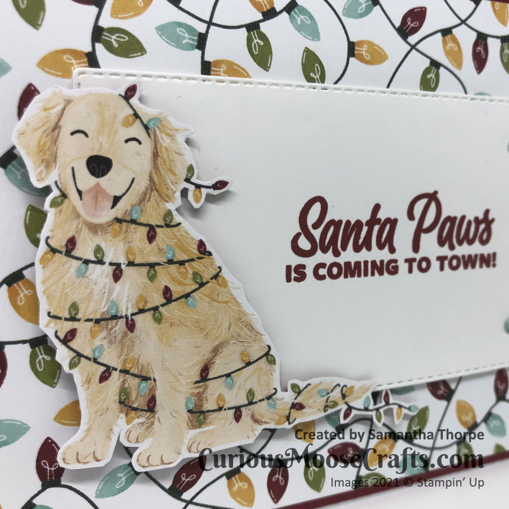 Santa Paws Happy Puppy Christmas Card – Curious Moose Crafts