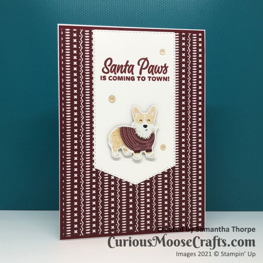Santa Paws: Grumpy Cats and a Happy Pup Cards – Curious Moose Crafts