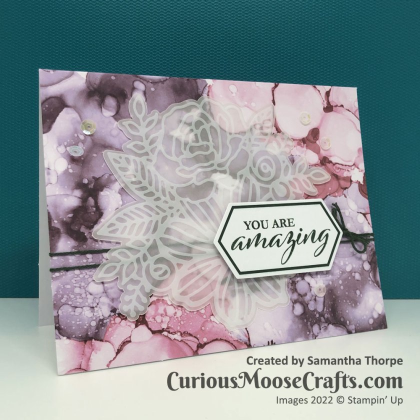 Expressions In Ink Paper Pumpkin Kit – Card 3 – Curious Moose Crafts