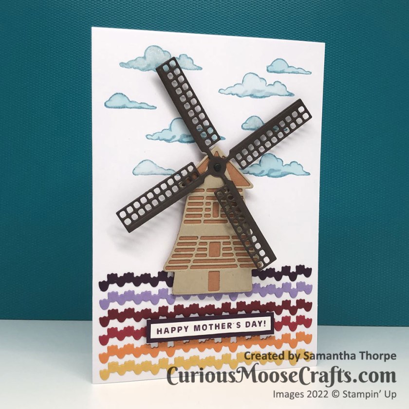 Mother’s Day Interactive Windmill Card – Curious Moose Crafts