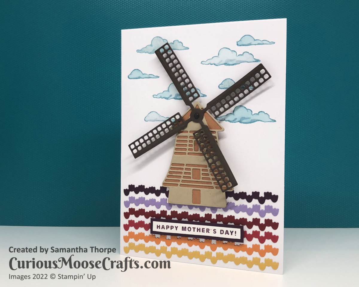 Mother’s Day Interactive Windmill Card – Curious Moose Crafts